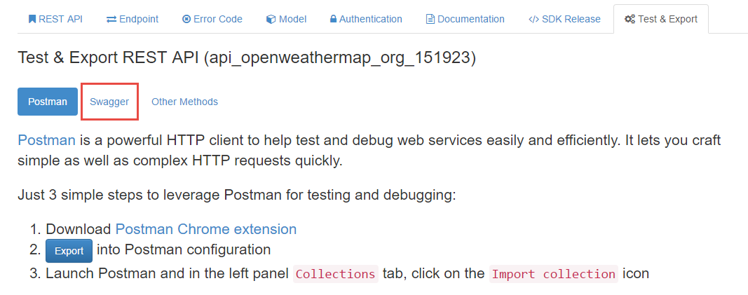 Generating a Swagger Descriptor for REST-based Services using RESTUnited.com | Community